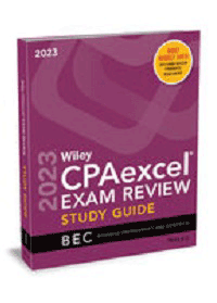 Wiley's CPA 2023 學習指南及練習題 : 商業環境及概念-元照網路書店